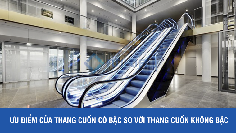 Ưu Điểm Của Thang Cuốn Có Bậc